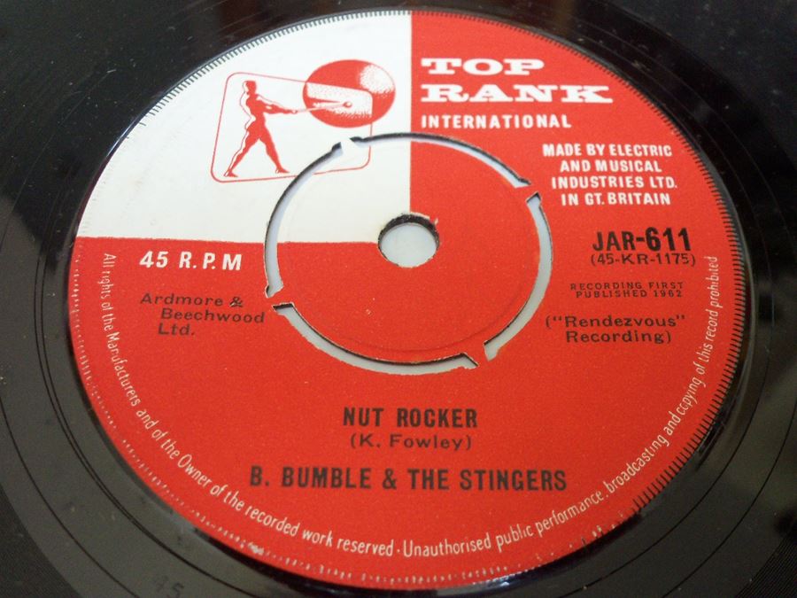 B.Bumble & The Stingers - Nut Rocker (7 Inch Single) - Top Hat Records