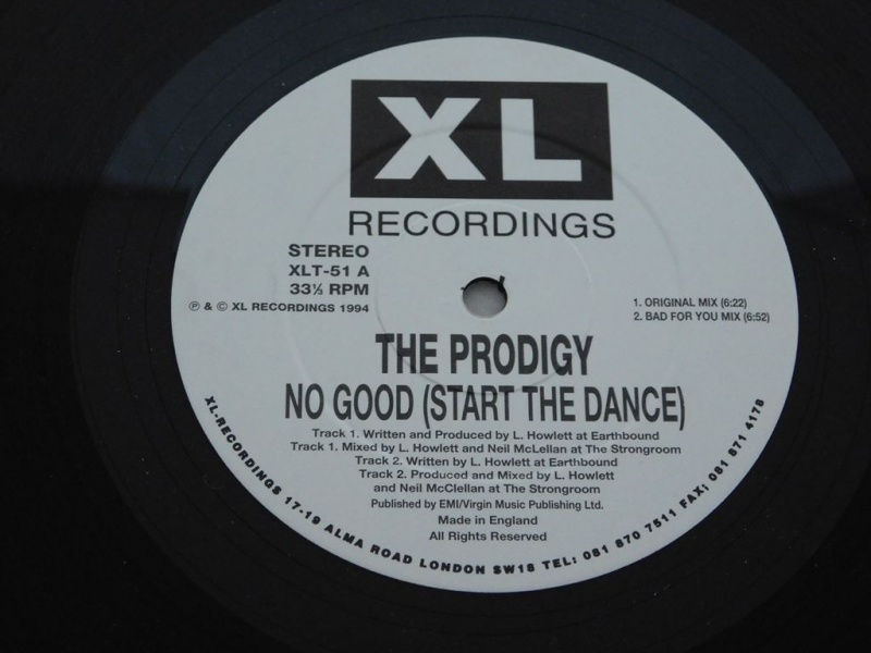 The Prodigy - No Good (Start The Dance) (Promo) (12 inch Single) - Top ...